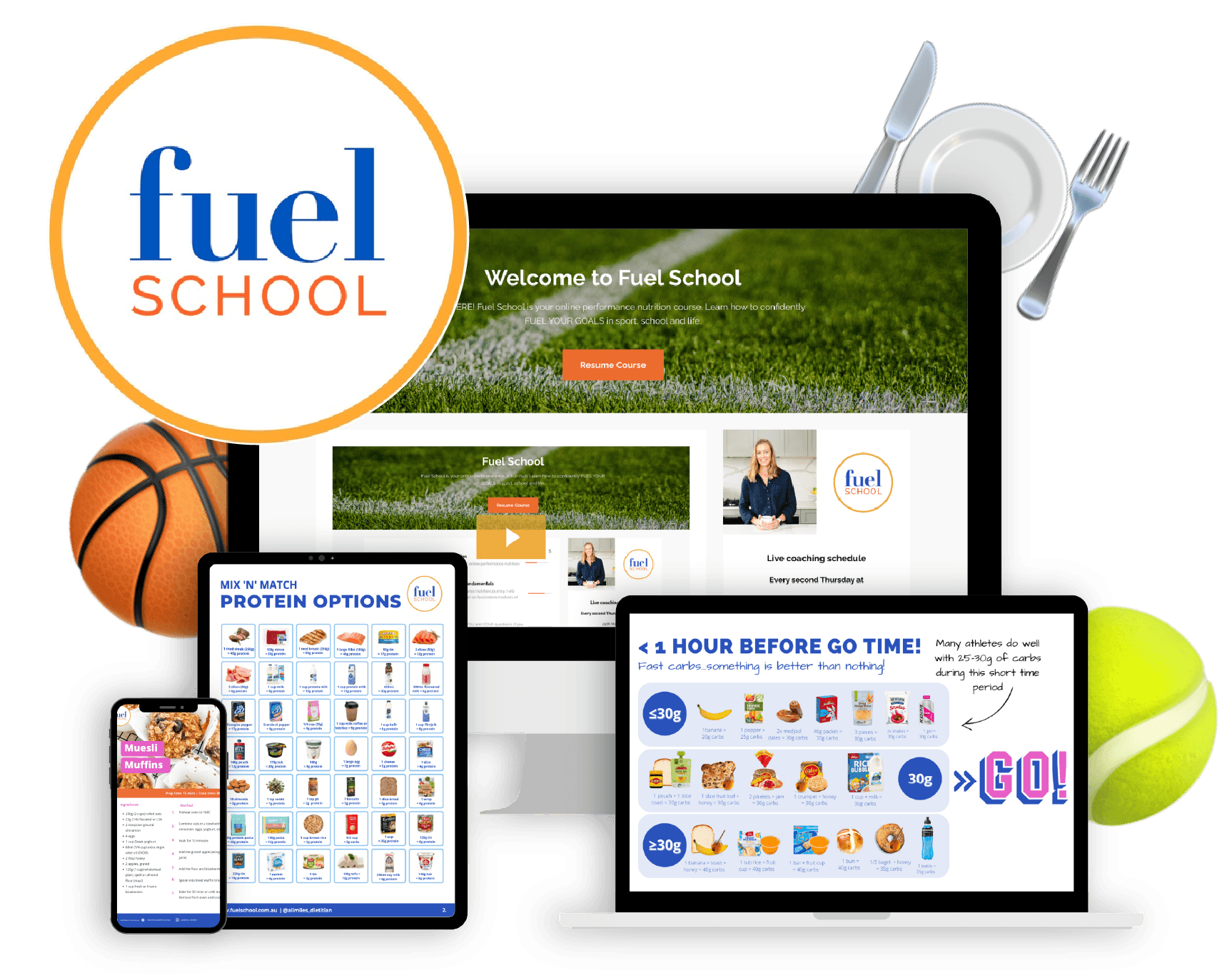 Fuel School by Advanced Sports Dietitian Ali Miles