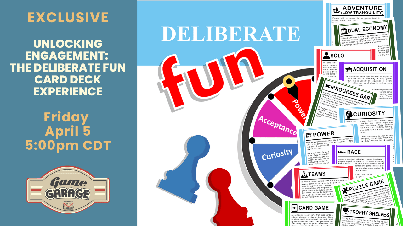 Unlock the Future of Learning in the Game Garage Community