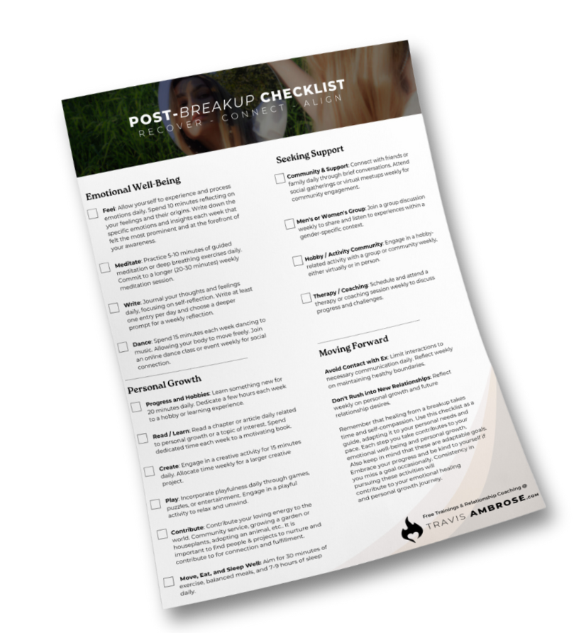 Post Breakup Checklist