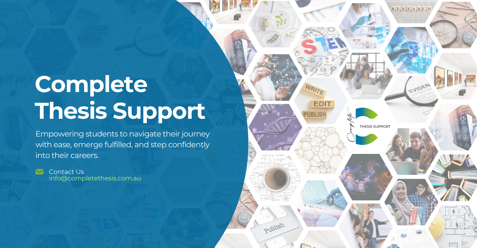 Complete Thesis Support: Doing it with more ease and confidence