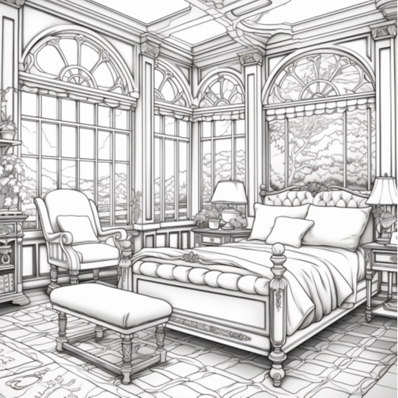 8 Pristine Coloring Pages to Print