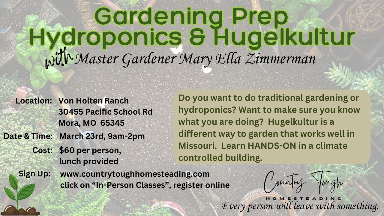 Live In-Person Homesteading Workshops