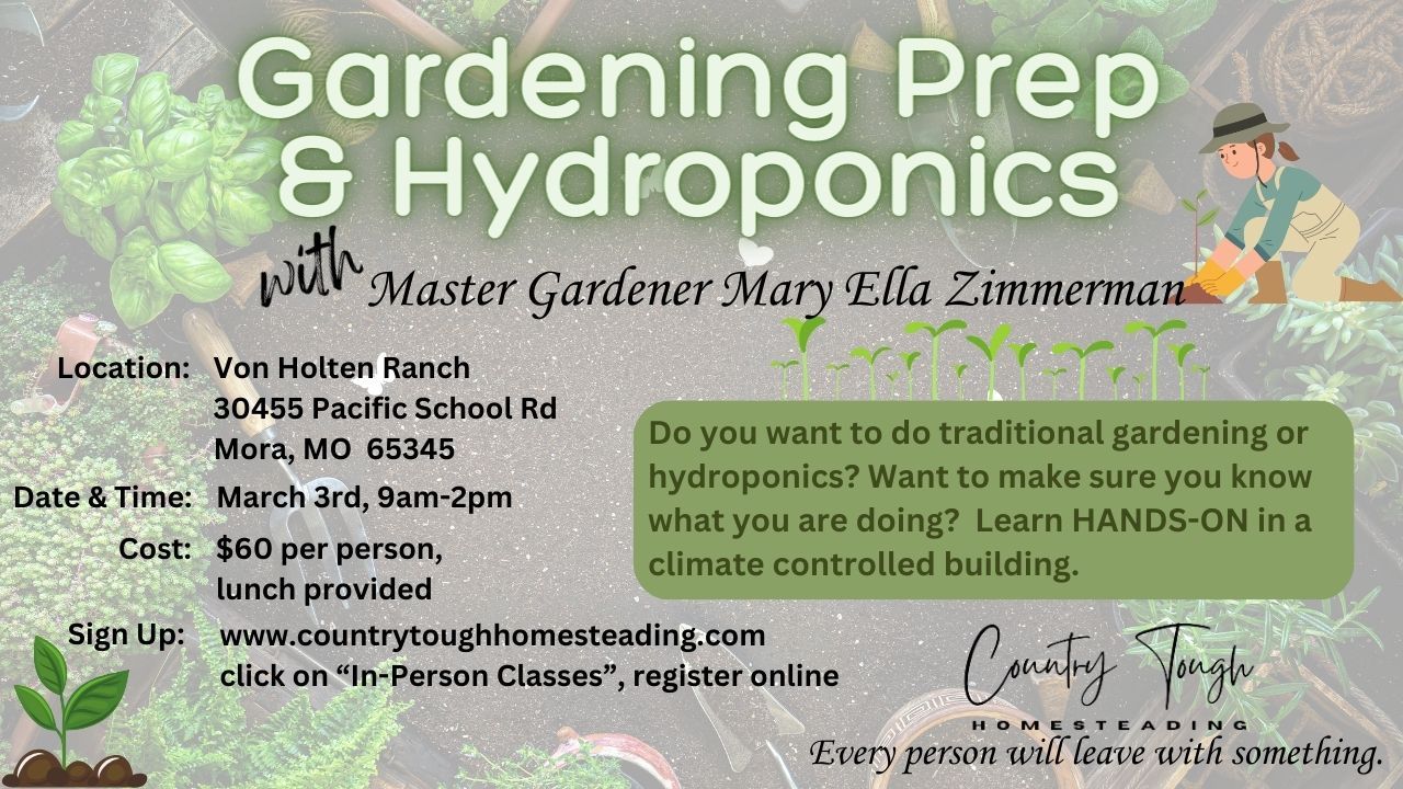Live In-Person Homesteading Workshops