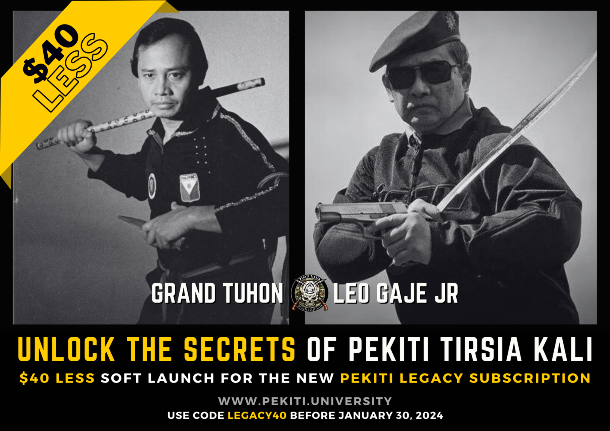 Grand Tuhon Leo Gaje Jr.: Legacy of the Pekiti Tirsia Kali Grandmaster