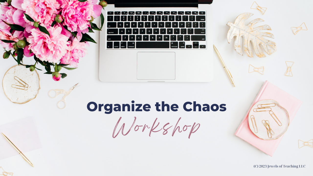 Organize the Chaos Workshop Registration
