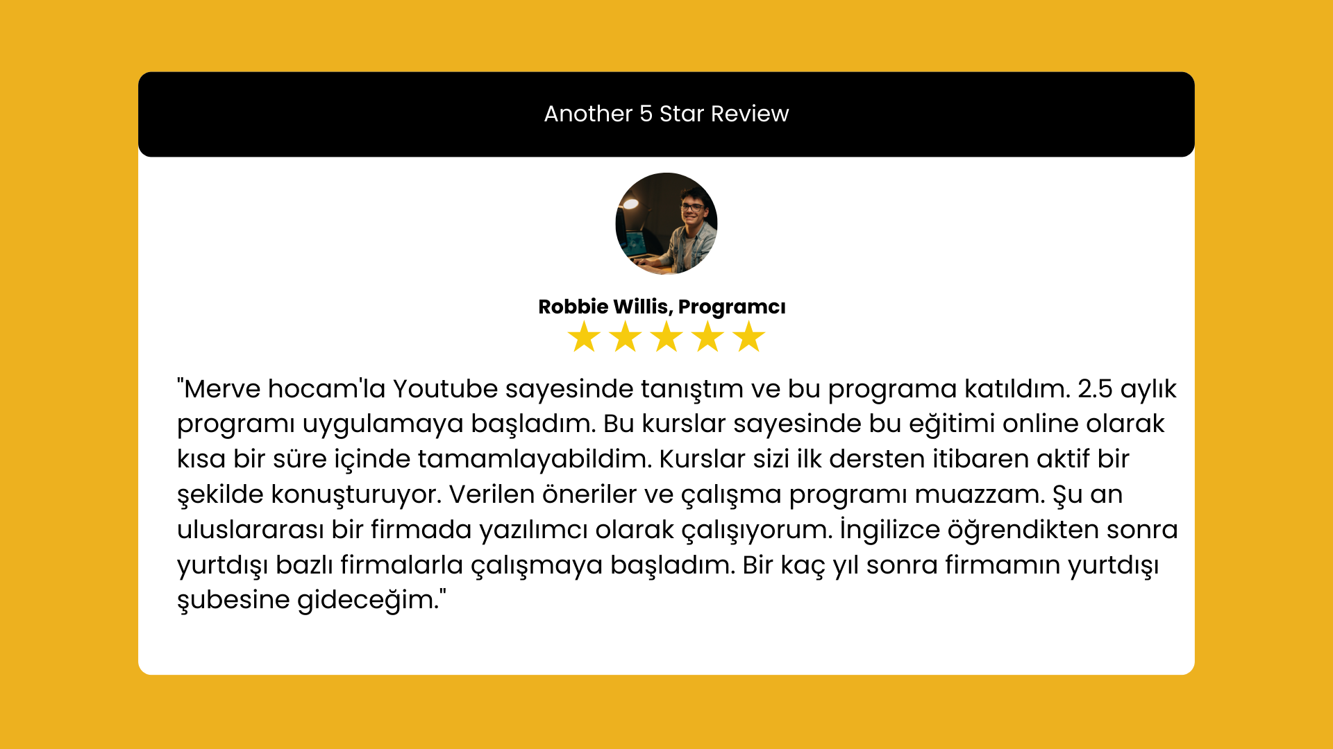 Orta Seviye İngilizce Eğitimi