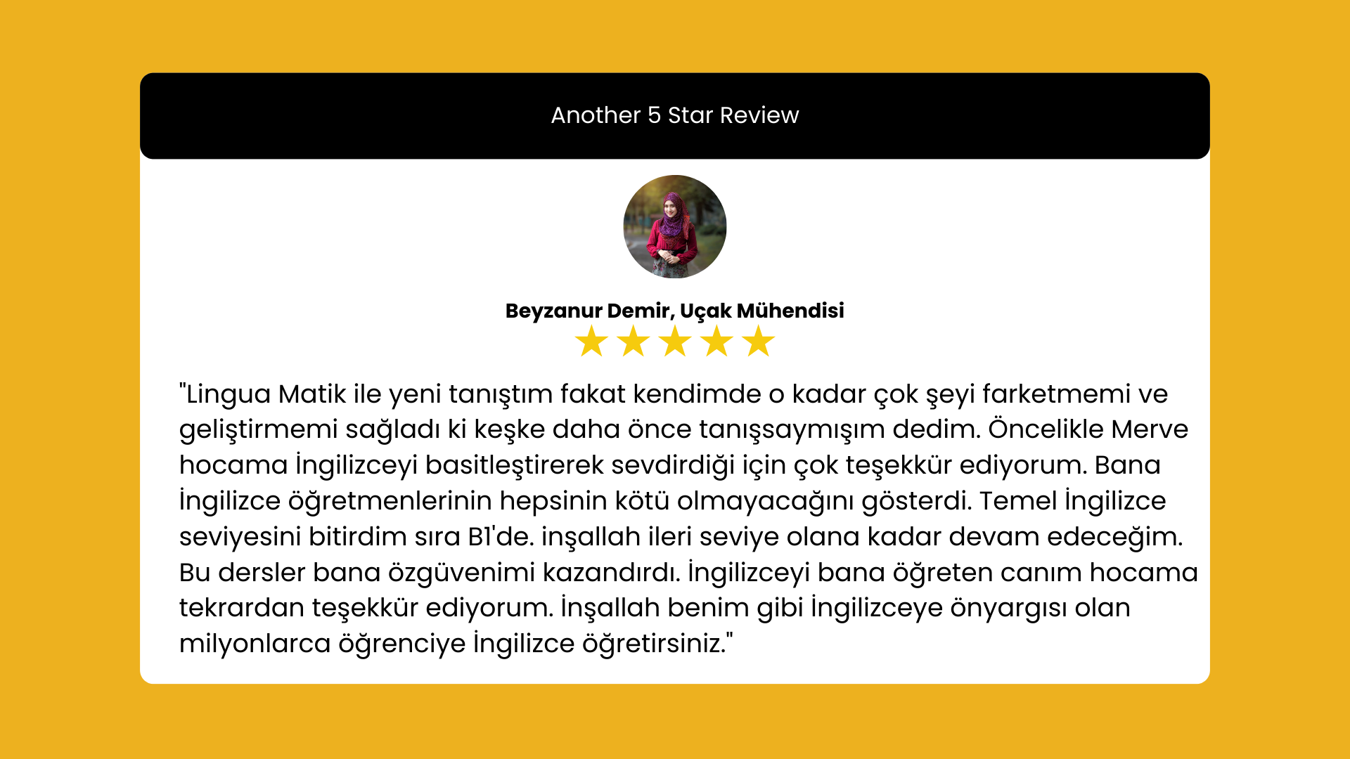 Orta Seviye İngilizce Eğitimi