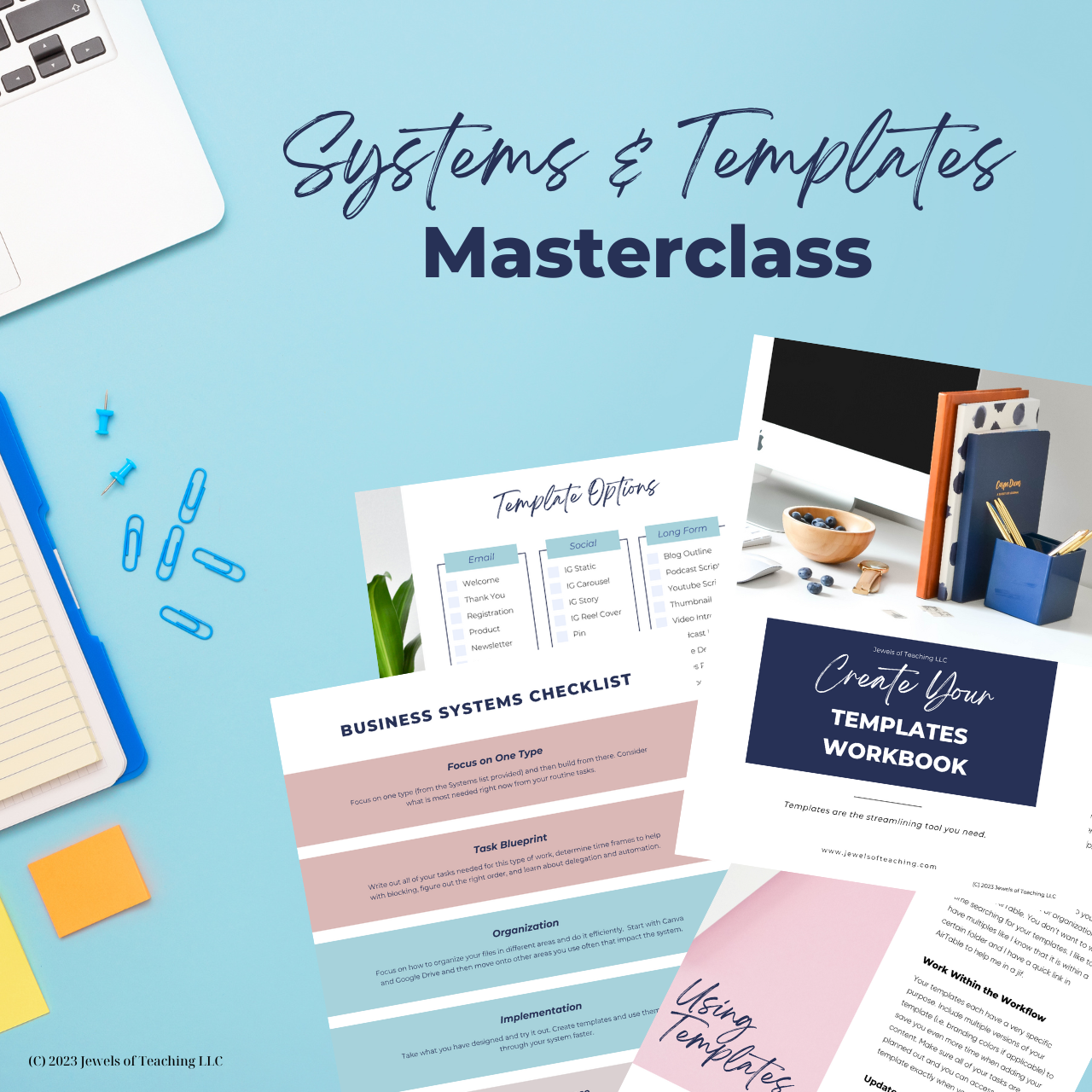 Systems & Templates Masterclass