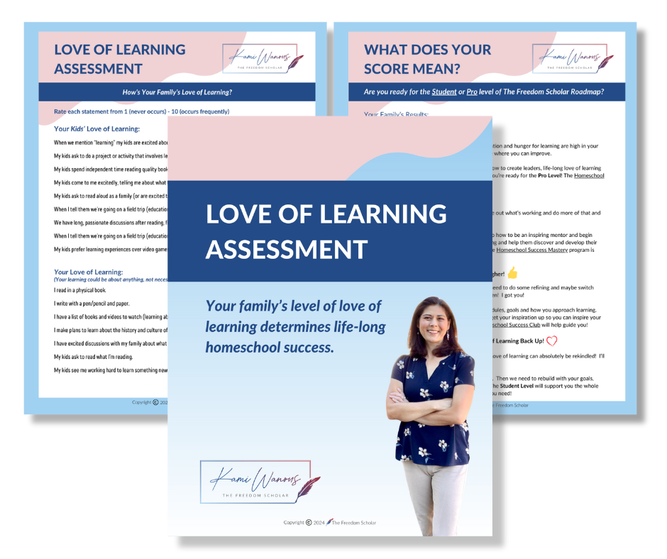 Love Of Learning Assessment