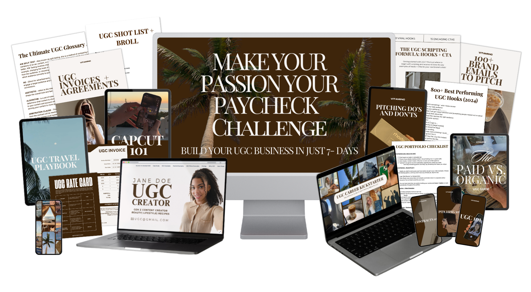 VITAMINC UGC Masterclass + Creator Toolkit | Become a UGC Creator