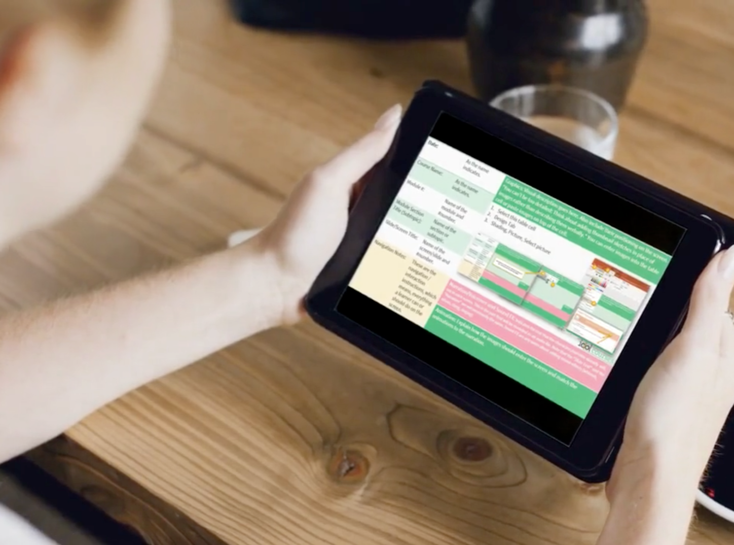 eLearning Storyboard Template - Free Resource