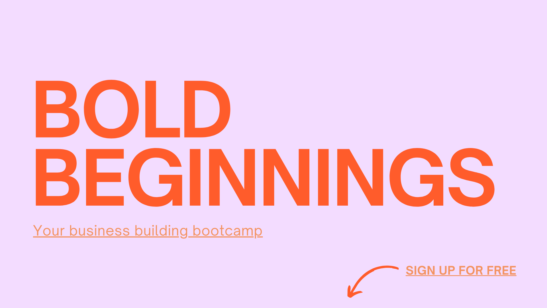 Bold Beginnings - Replay