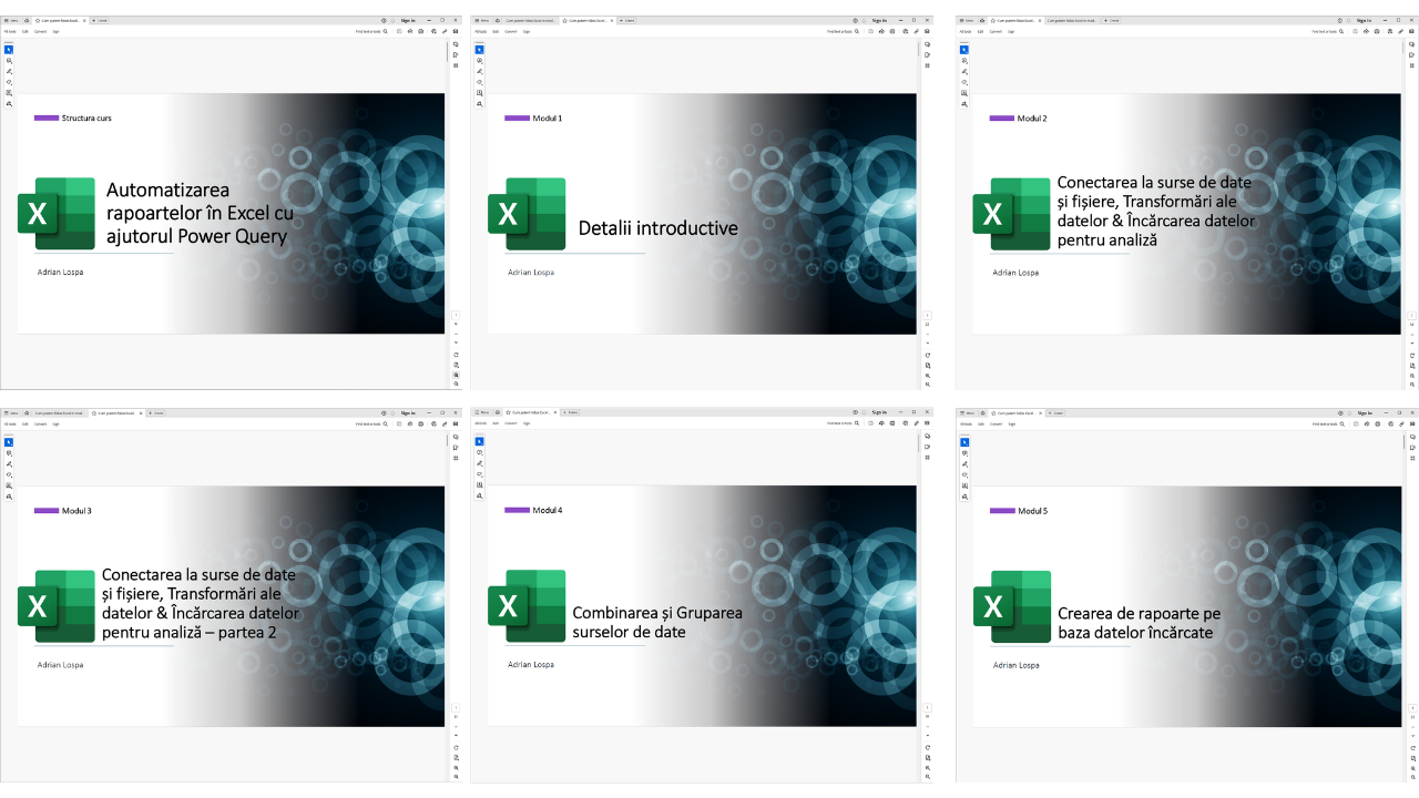 Curs Excel - Power Query
