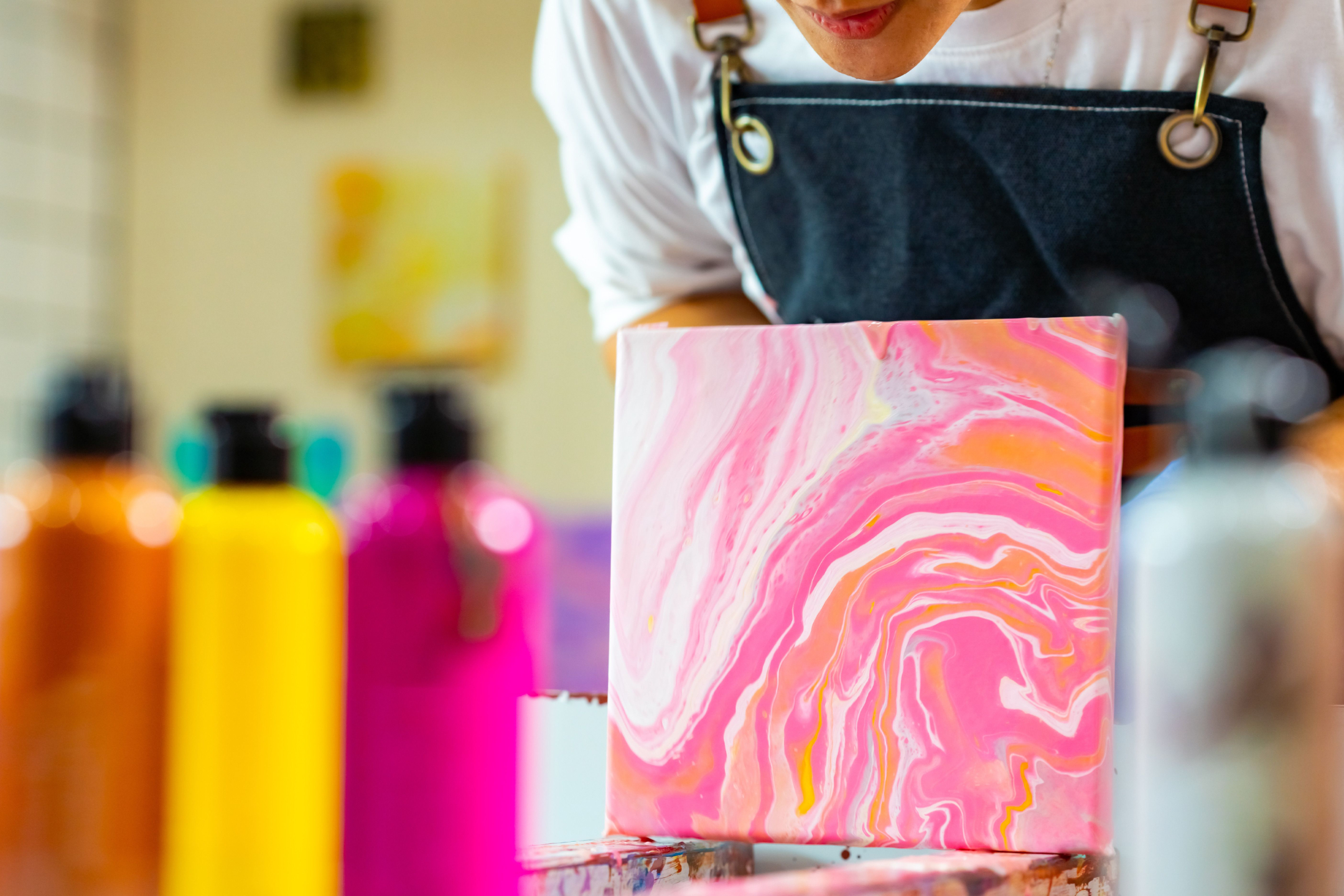 Online Acrylic Pour Workshop