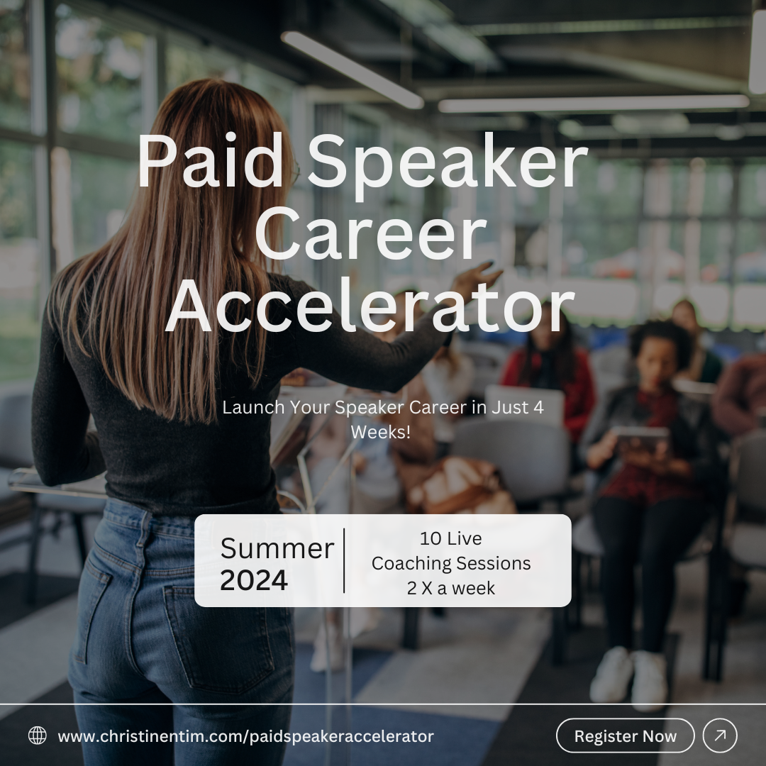 Paid Speaker Accelerator