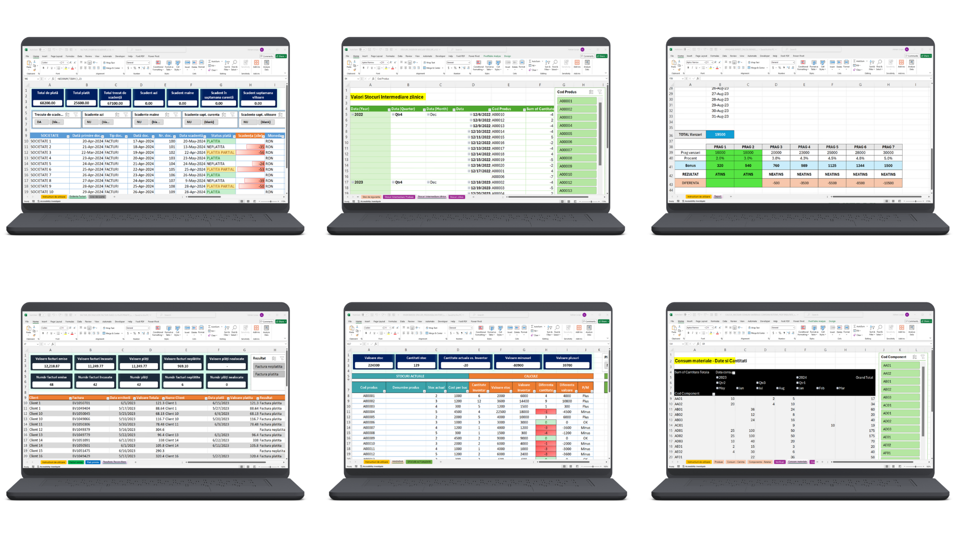 Sabloane Excel de calcul rapid