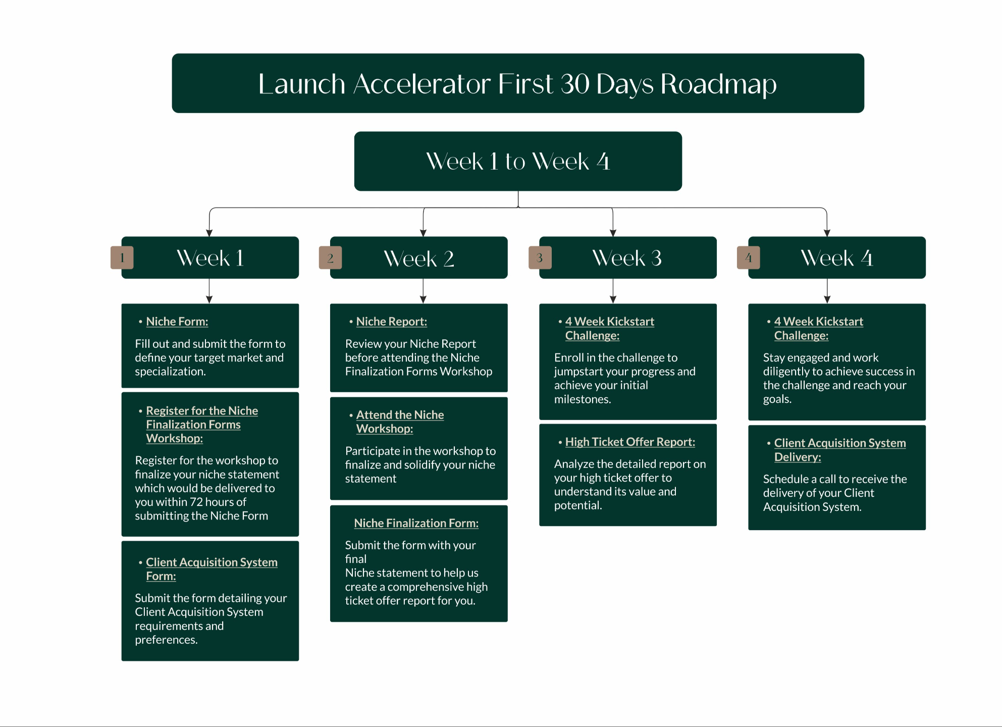 Launch Accelerator Roadmap