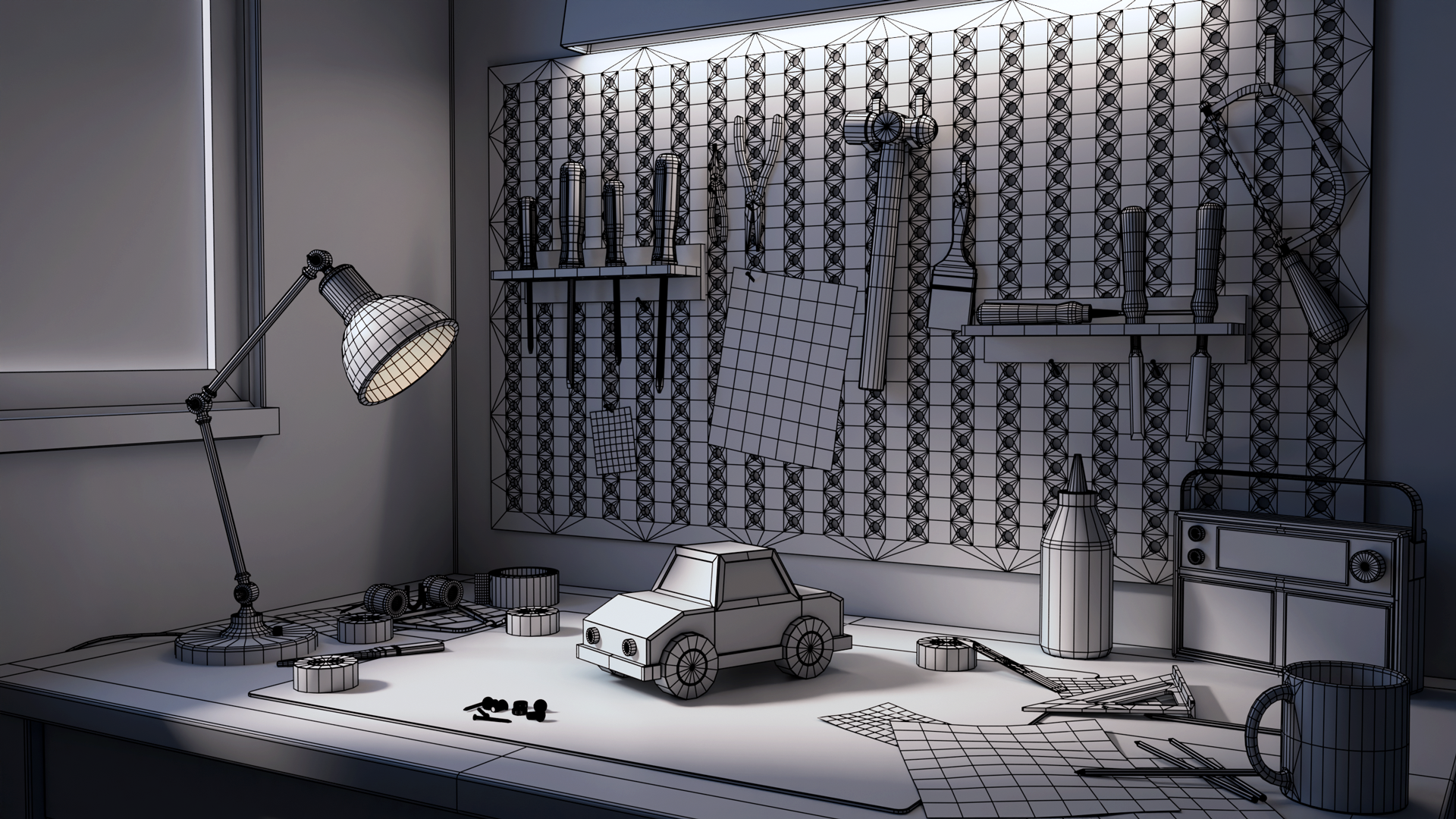 3D Modeling Topology Course