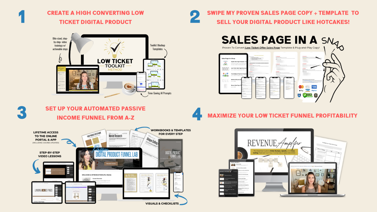 Thank You - Low Ticket Funnel PDF (video and bundle!)