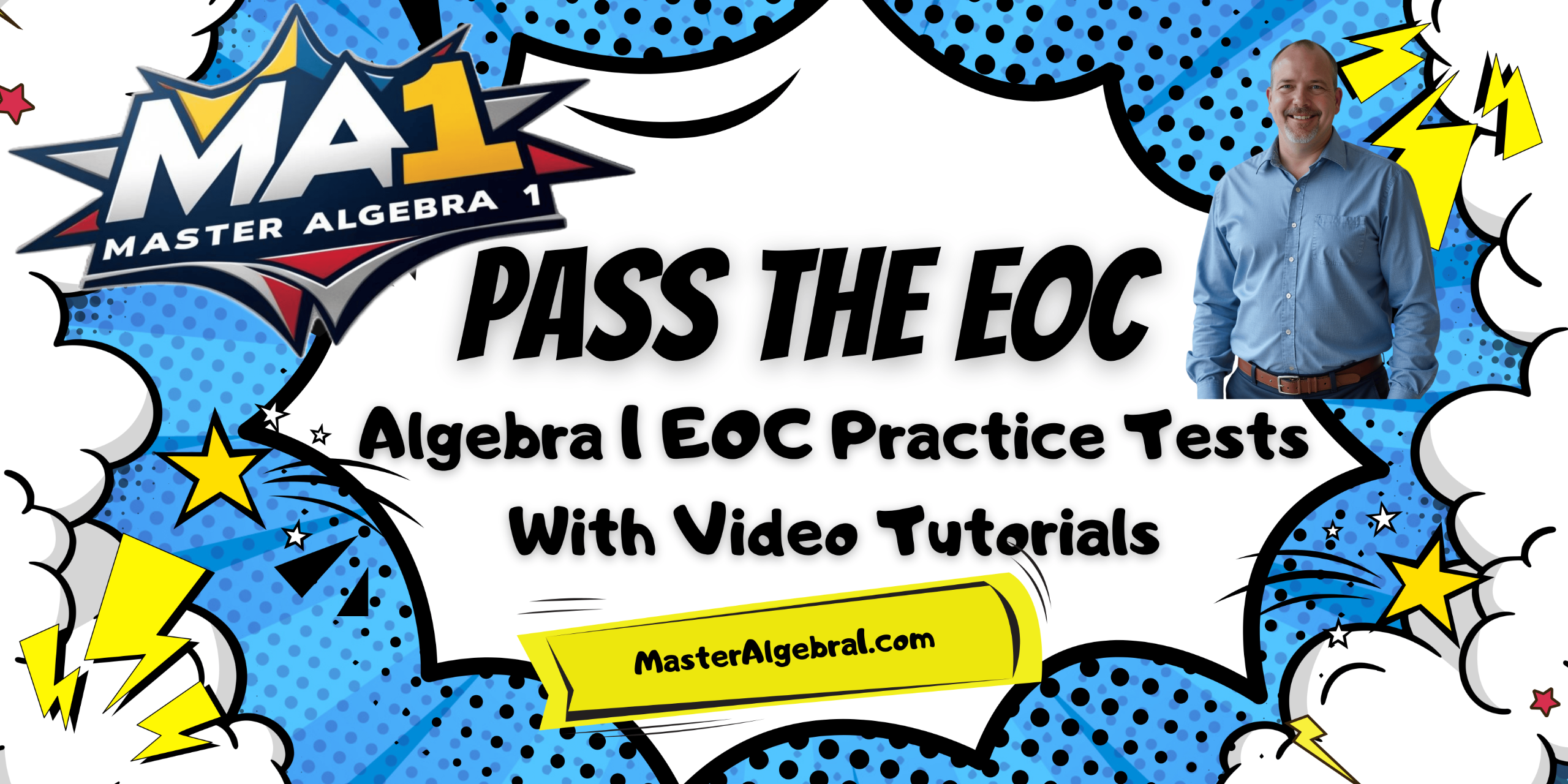 Master Algebra 1: Algebra 1 EOC Practice Tests