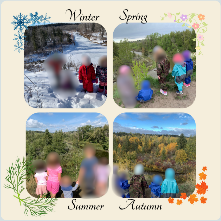 4 Seasons of Outdoor Play in a Day Home