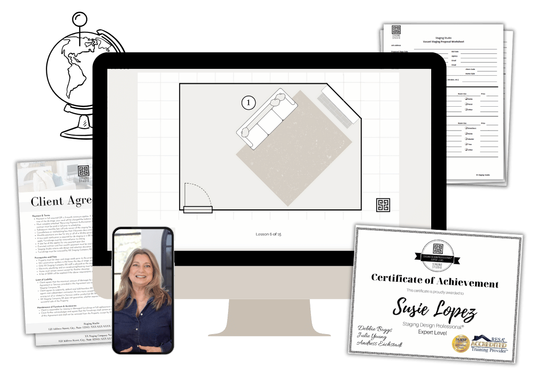 Home Stager Certification • Online Course • Staging Studio