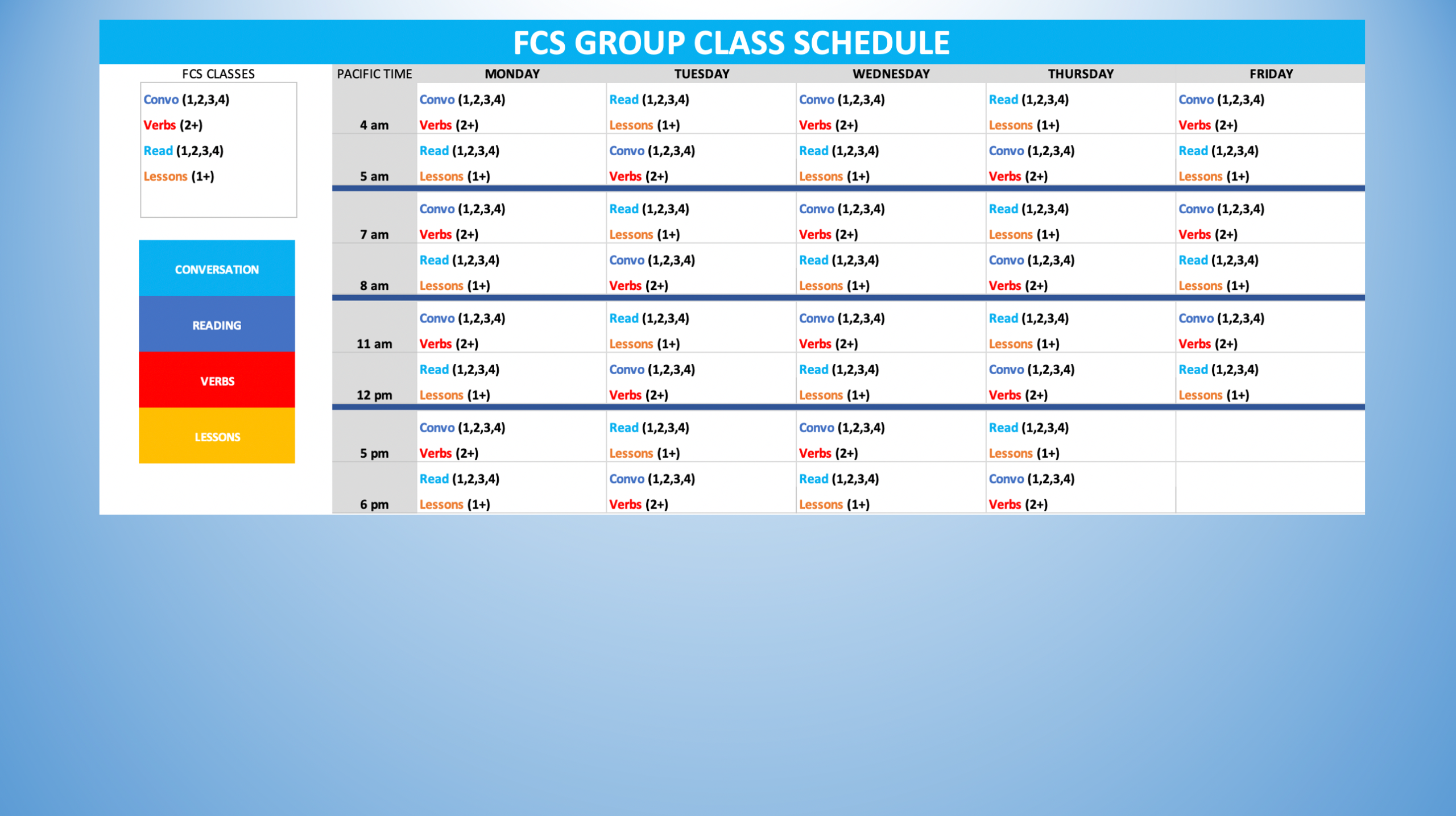 FCS Classes