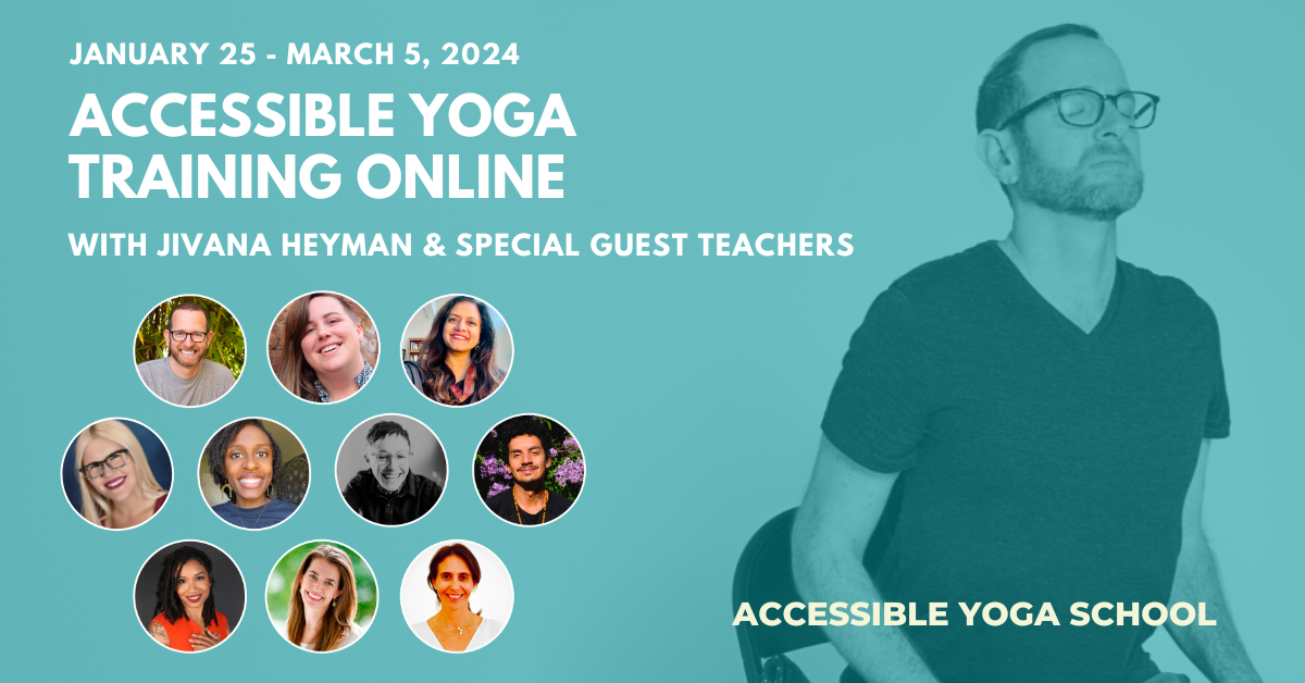 Your online academy for accessibility and equity in yoga