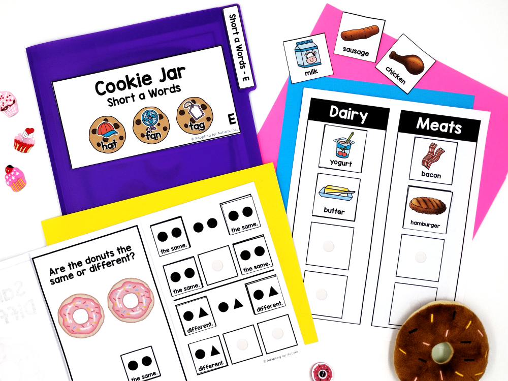 Subscribe to Adapting for Autism Plus for new tasks every month!