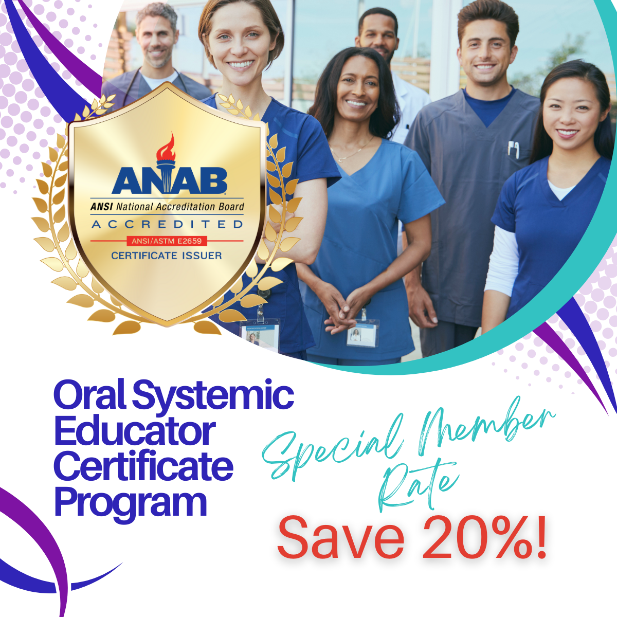 Oral Systemic Educator Certificate Program for RDHs