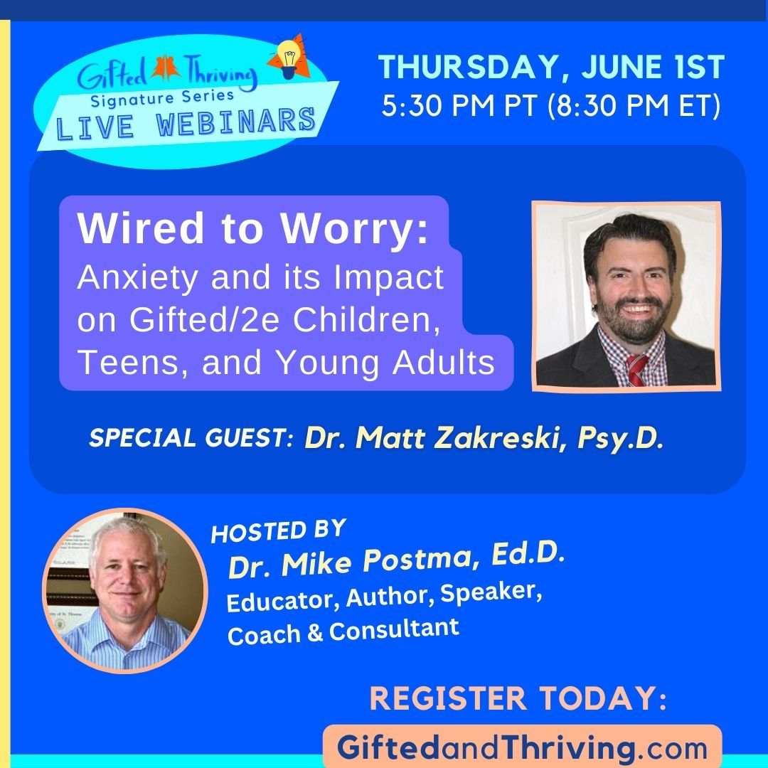 We support the complex needs of the gifted and 2e community