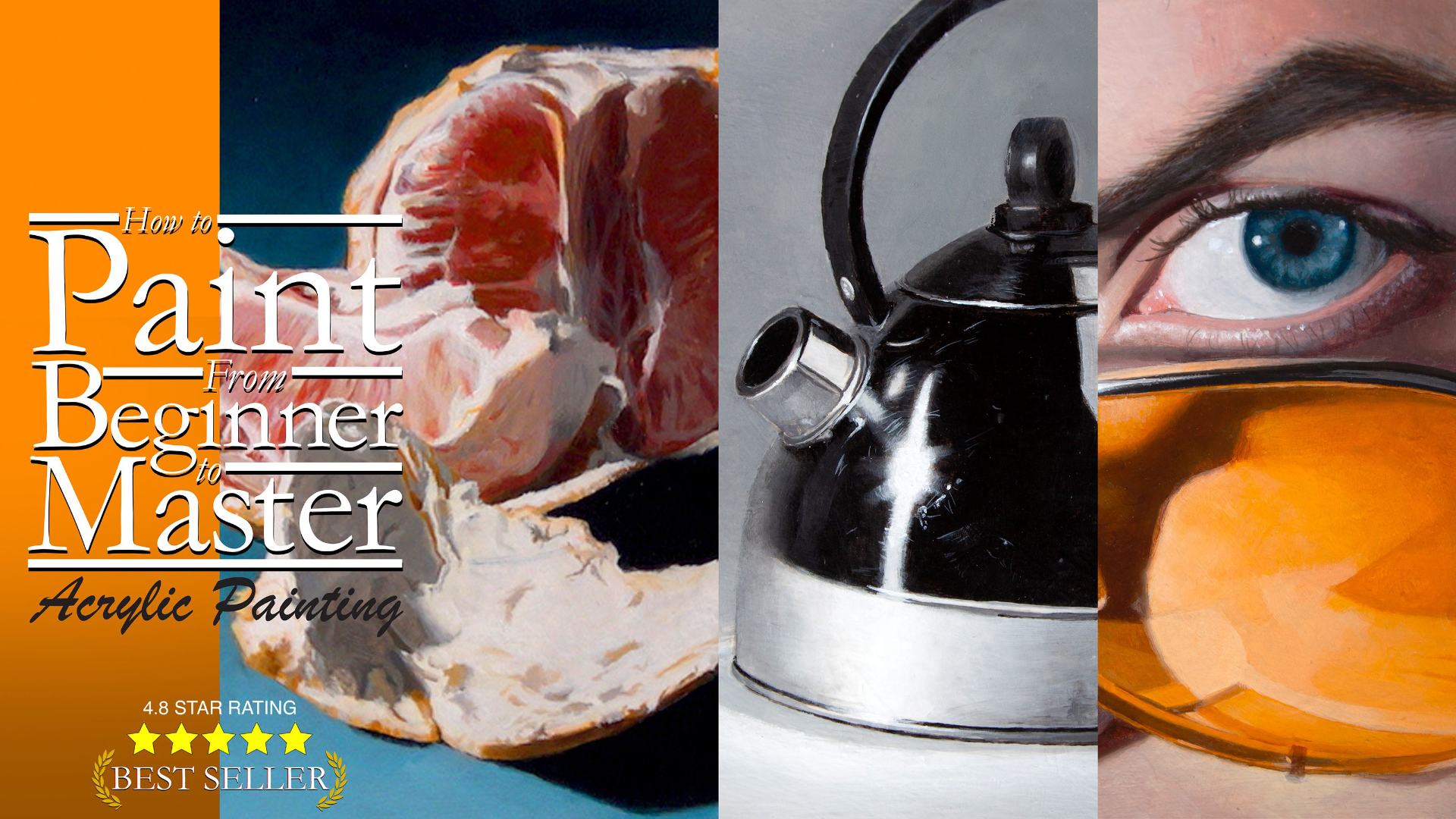 Learn How To Paint With Acrylics From Beginner To Master