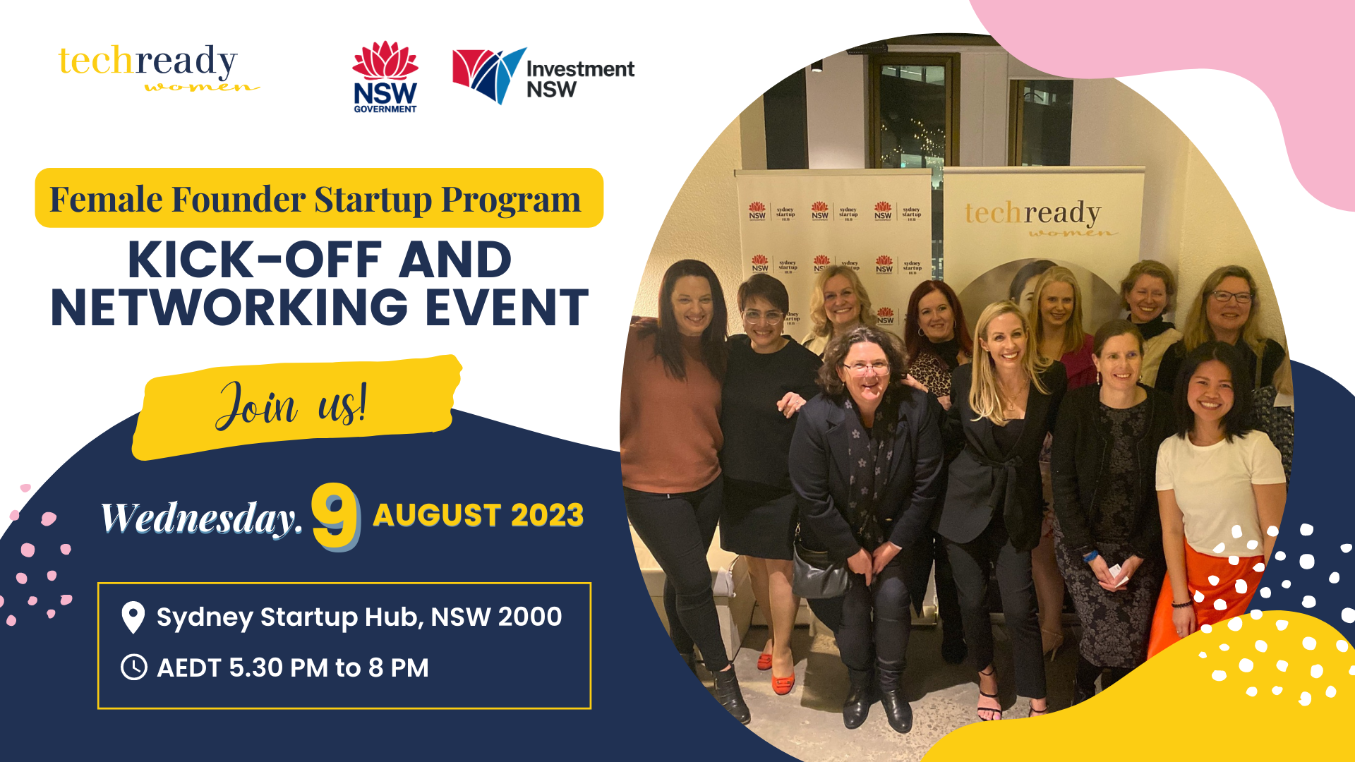 Tech Ready Women's Female Founder Startup Program