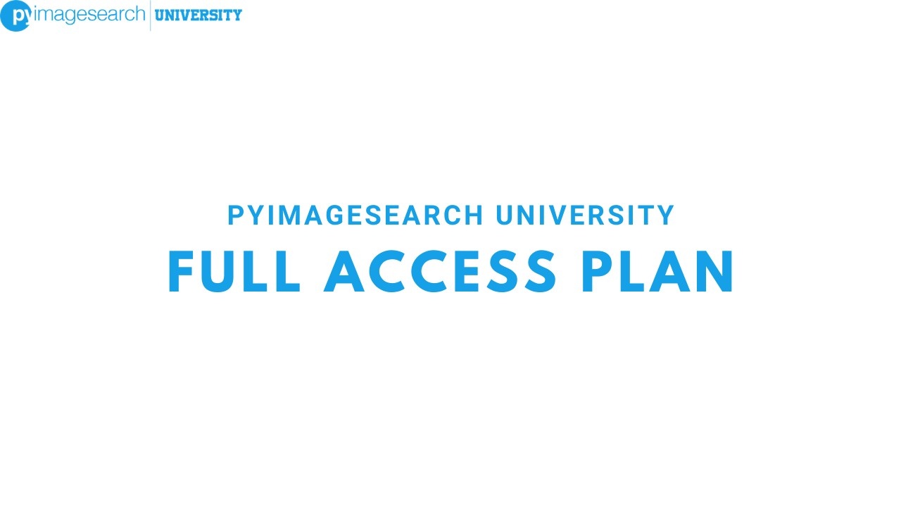 PyImageSearch University Members