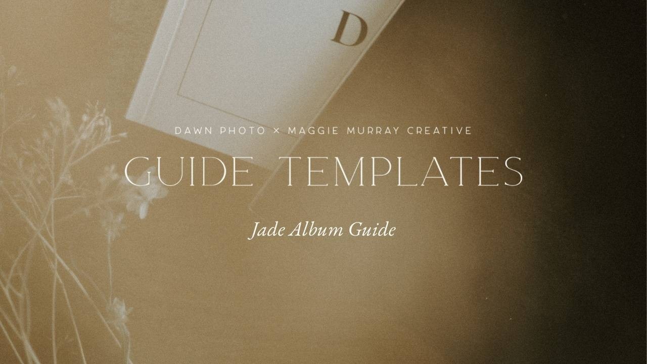 Jade Album Guide Template