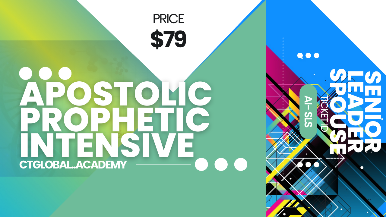 Apostolic Prophetic Intensive 2022