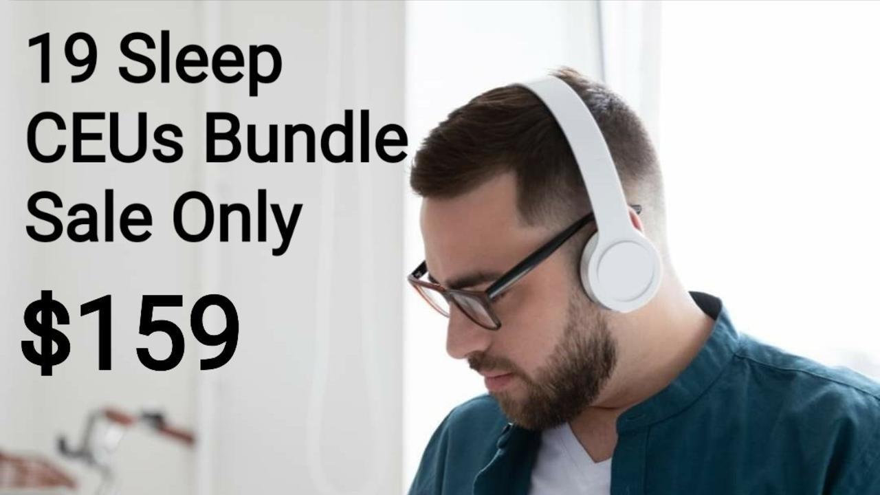 19 BRPT Sleep CEU Bundle