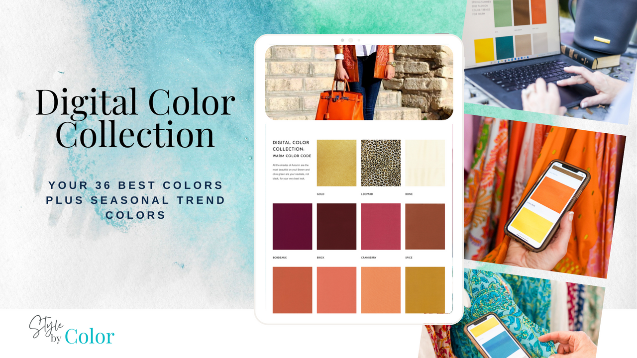 Warm Color Code - A Digital Color Collection for Dressing