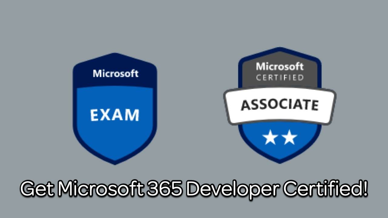 Get Microsoft 365 Developer Certified - FREE webinar series!