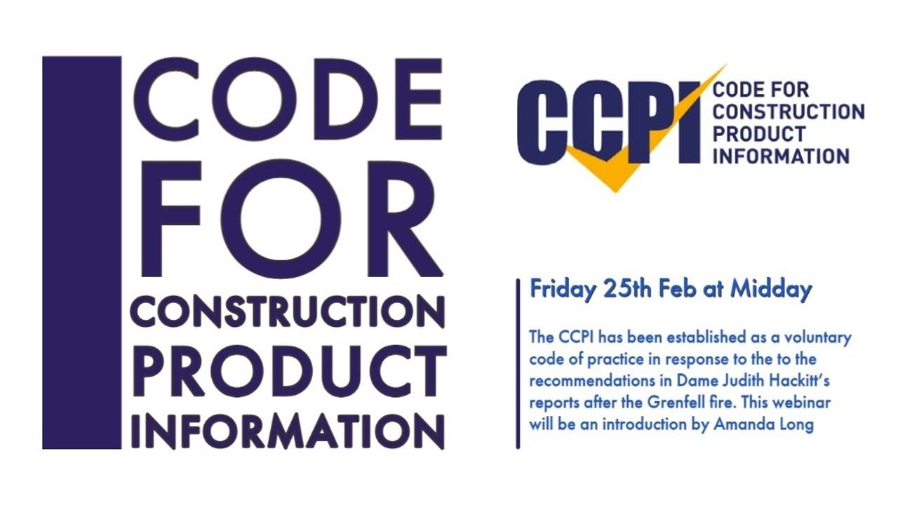 Introduction to the Code for Construction Product Information