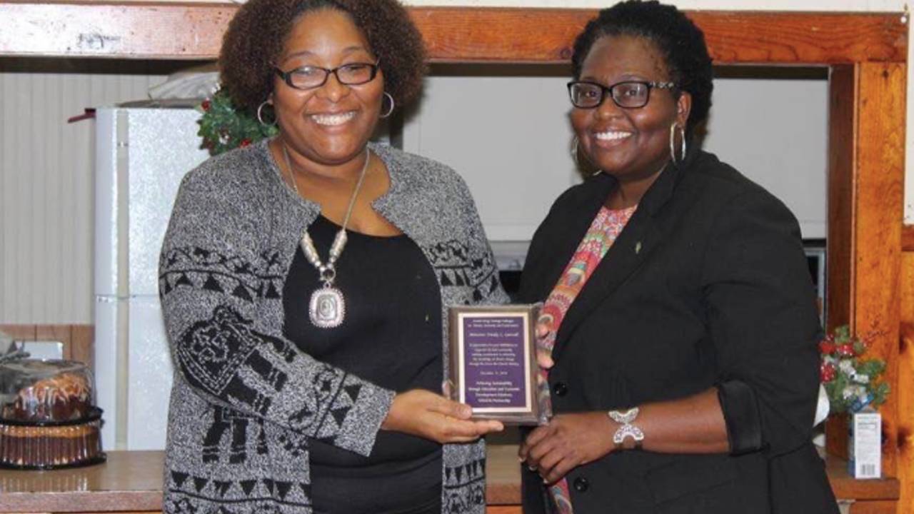 Louisiana Pastor Emily Carroll - helping to transform communities