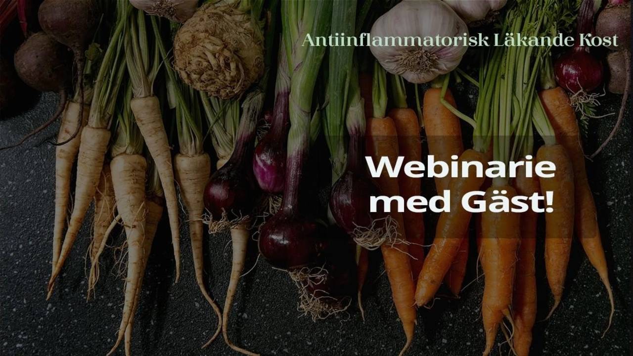 Webbinarie - Maria med Gäst