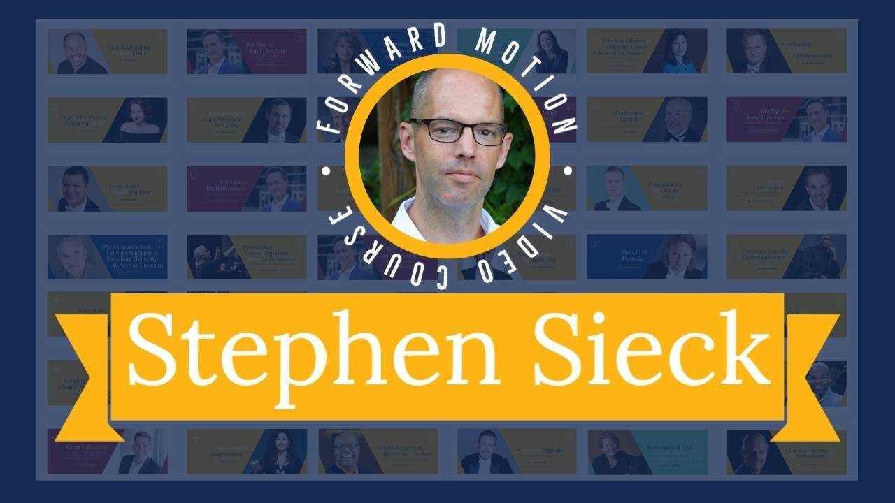 Forward Motion Course Feature: "Out Performing" by Stephen Sieck