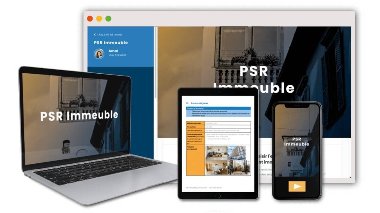 PSR Immeuble | Apprenez à investir dans les immeubles de rapport