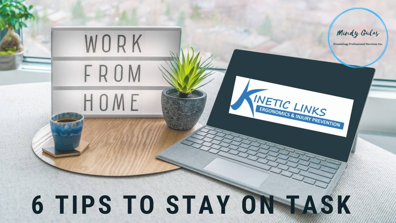 6 TIPS TO STAY ON TASK