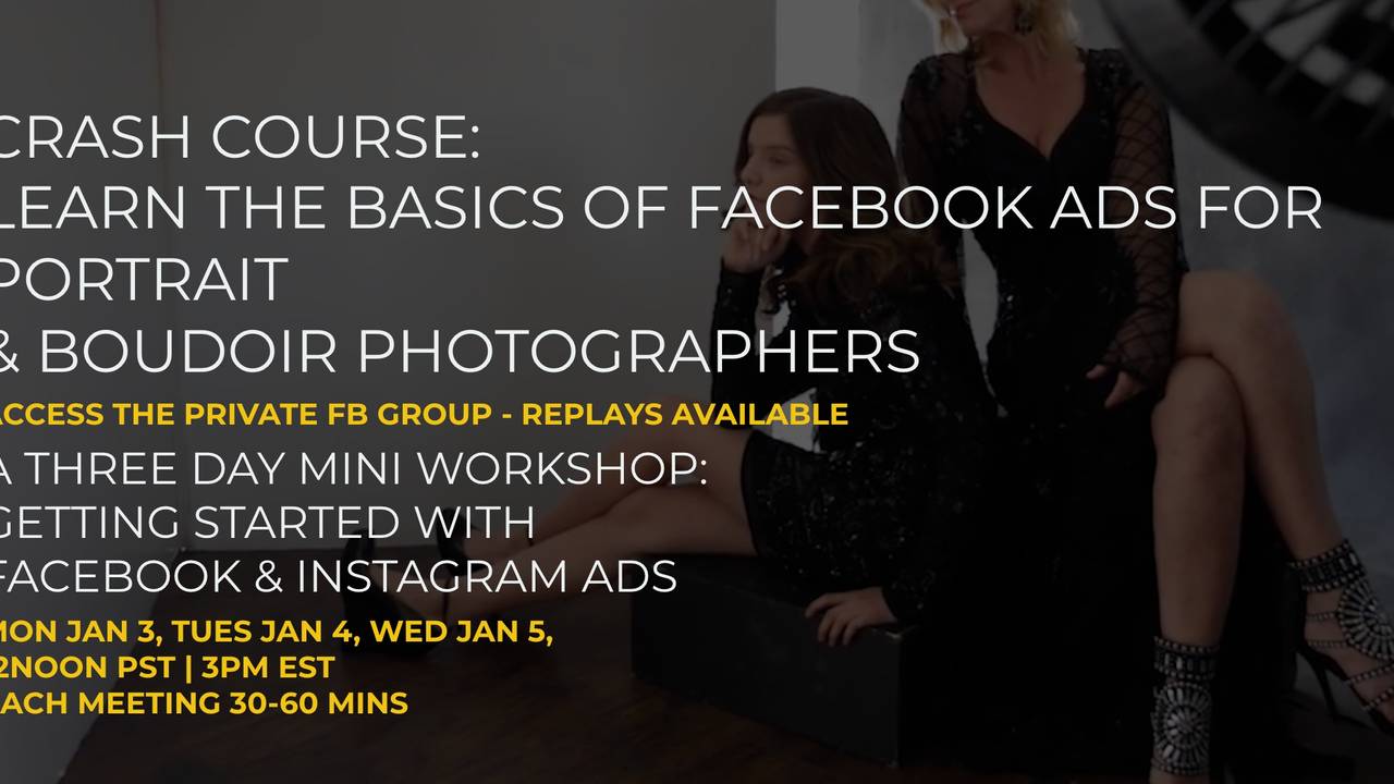 ADS FOR PORTRAIT & BOUDOIR PHOTOGRAPHERS