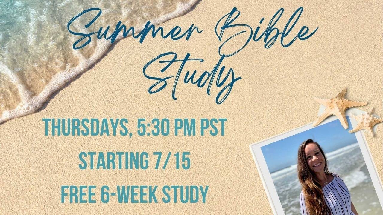 Summer Bible Study - Online Bible Study for Women