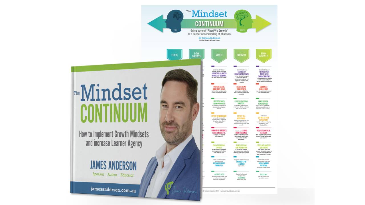 The Mindset Continuum Book | James Anderson | Speaker Author Mentor