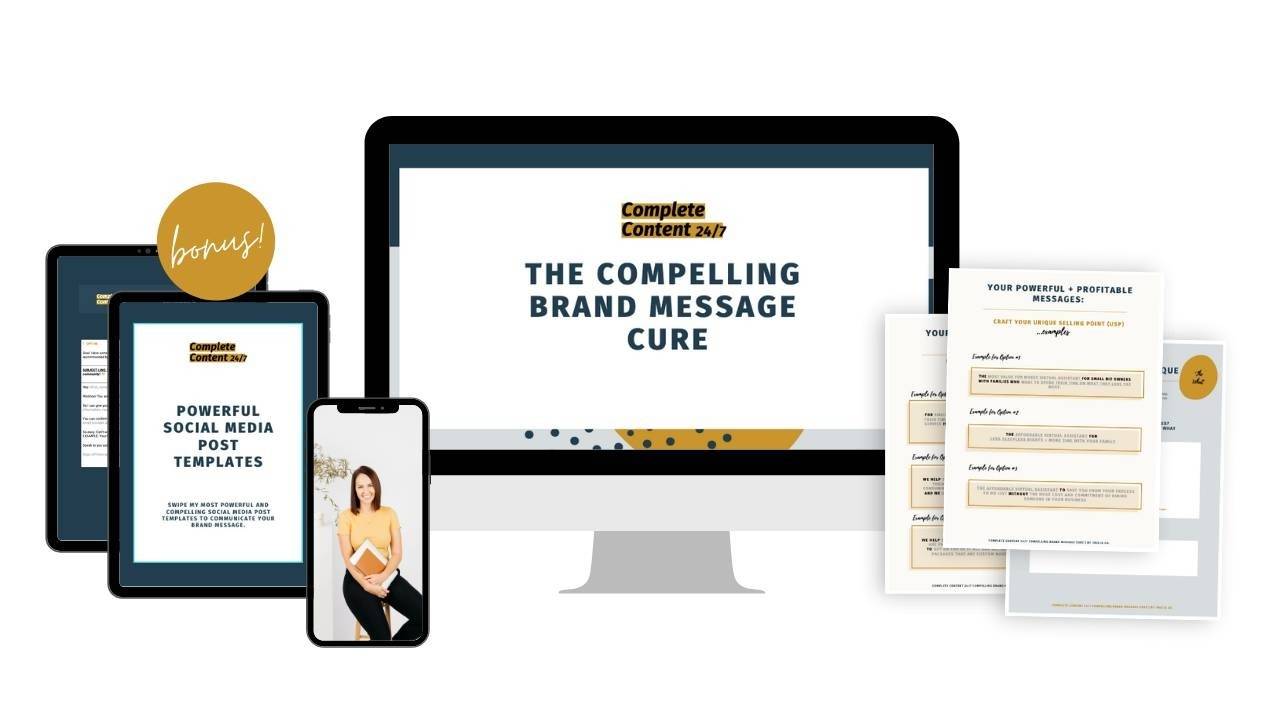 Compelling Brand Message Cure