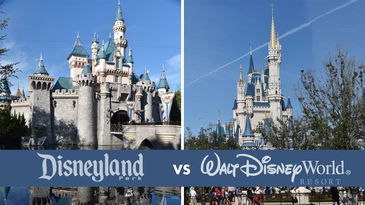 Disneyland versus Walt Disney World